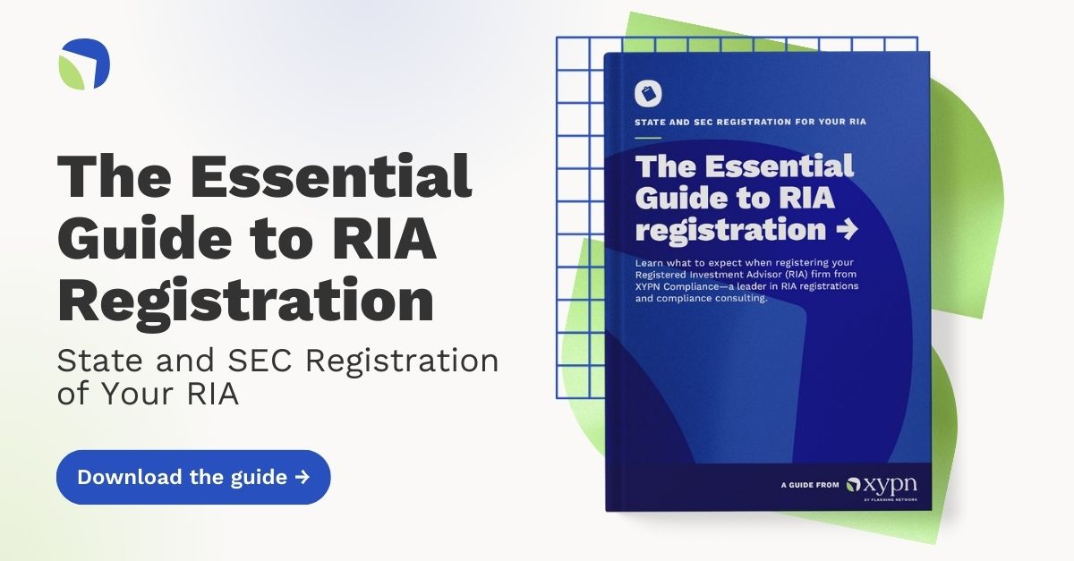 Guide: RIA Registration | XYPN